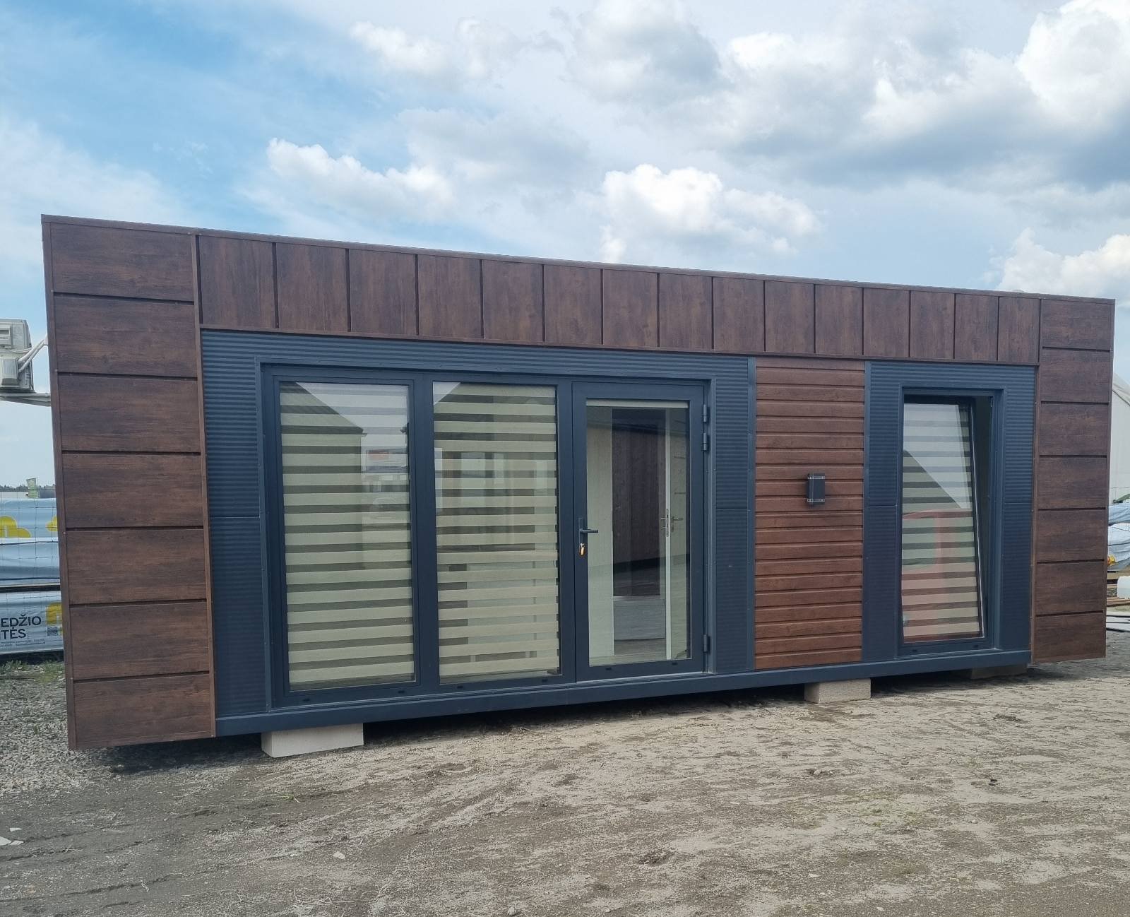 Modulinus namelis 3x8 m. - Tiny Home - parduodami nameliai